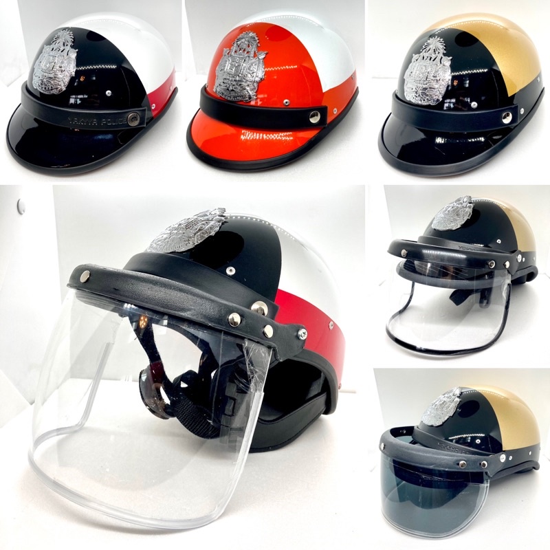 Traffic Police Guard Medium Patrol Half Leaf Shape With Wind Shield No ...