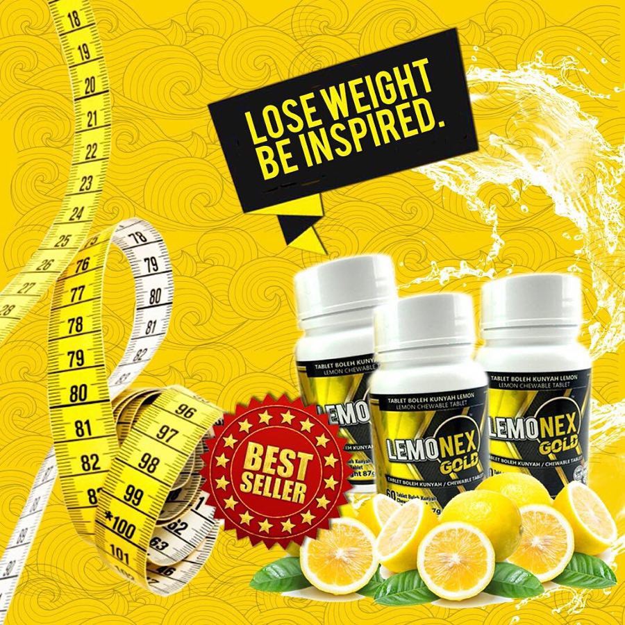 ORI 💯!! Lemonex Gold 60 Chew Tablets | Shopee Malaysia