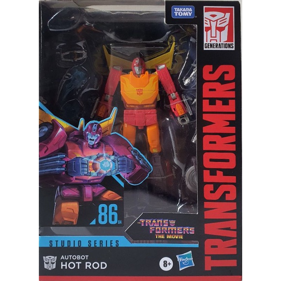 Transformers Studio Series 86 Hot Rod | Shopee Malaysia