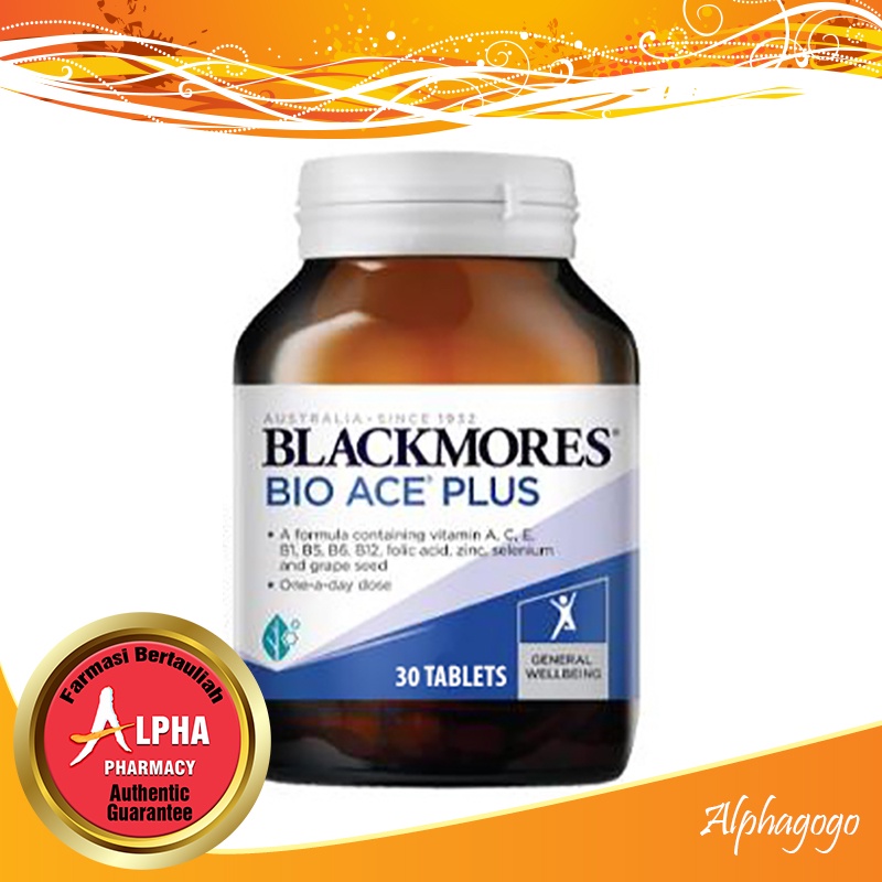 BlackMores Bio Ace Plus (30 Tablets / 90 Tablets) | Shopee Malaysia