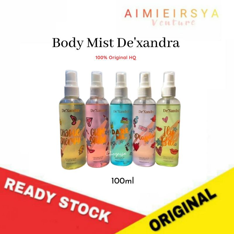 BODY MIST DEXANDRA ORIGINAL 💯% (100ml) | Shopee Malaysia