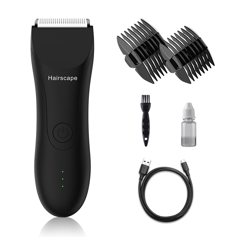 Hairscape Groin pubic hair trimmer body hair trimmer Waterproof ...