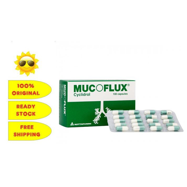Mucoflux 20 capsules(EXP26/2/22) | Shopee Malaysia