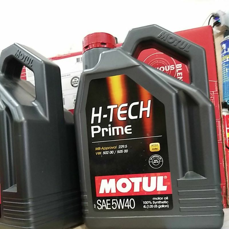 MOTUL H-TECH Prime 5w40 100%Synthetic(4L) | Shopee Malaysia