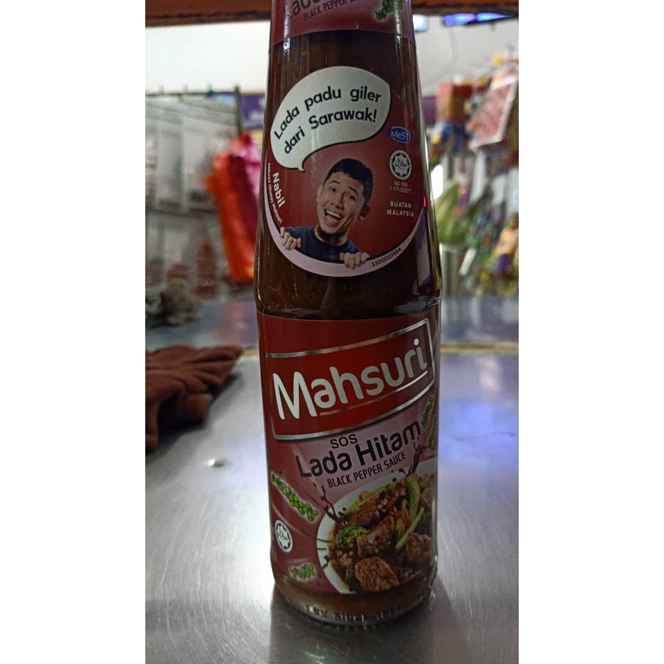 Mahsuri Sos Lada Hitam (490g) | Shopee Malaysia