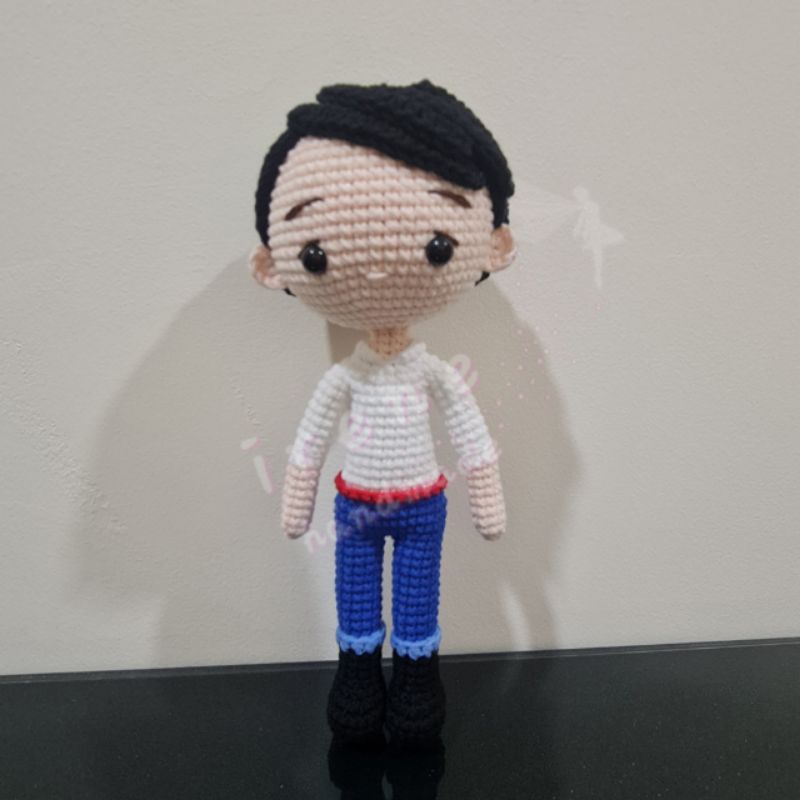 Handmade Amigurumi Crochet Collectable Toy/Gift - Disney Prince Eric ...