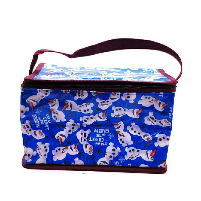 Disney Frozen Olaf cooler bag/ lunch box carrier | Shopee Malaysia