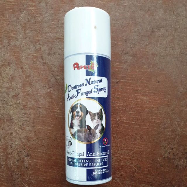 200ml PETPETS Anti Fungal Spray Ubat Fungus, UbatKurap, Ubat fungal ...