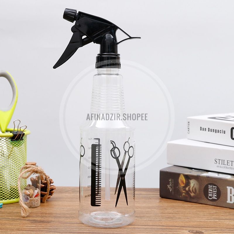 Hairdressing Spray Bottle Salon Barber Hair Tools Water Sprayer Botol ...