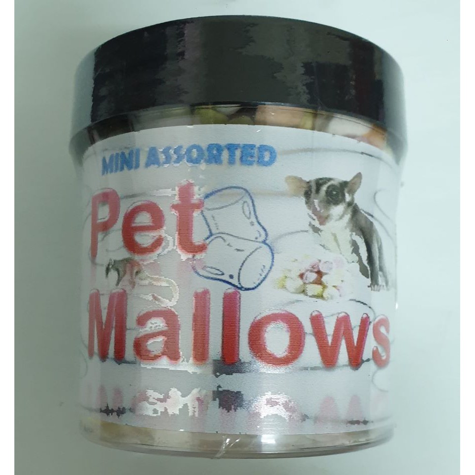 Sugar Glider Treat - Pet Mallows Mini Assorted 40gm MPS-12 15 | Shopee ...