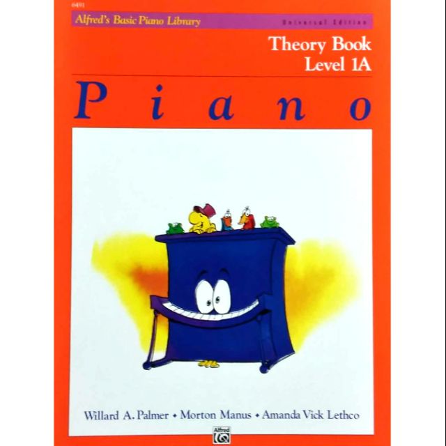 Alfred's Basic Piano THEORY Book Level 1A (Free Shipping) | Shopee Malaysia