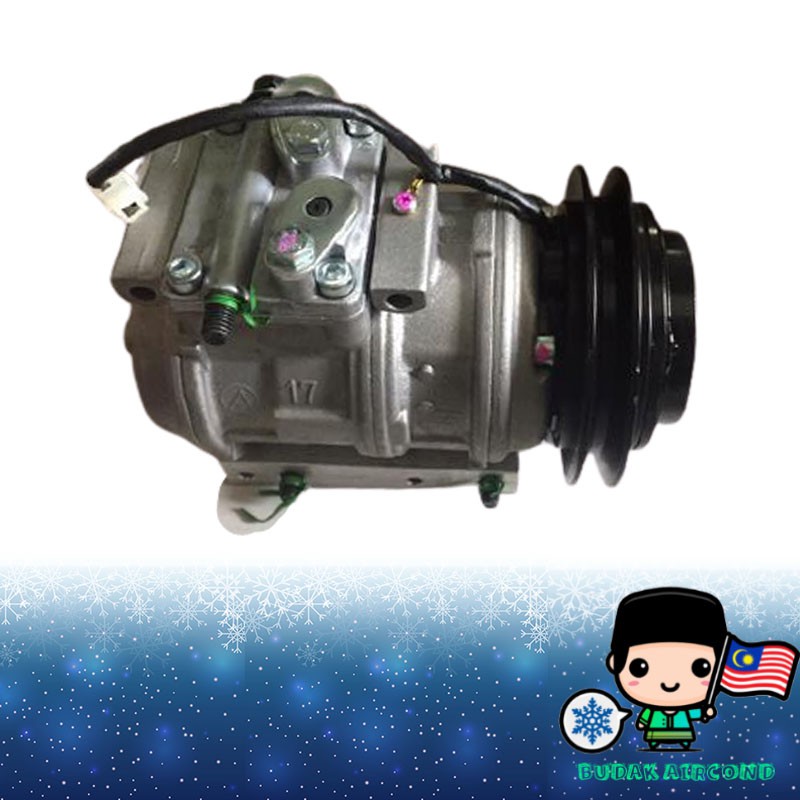 Proton Wira 1.5 PATCO Modify to DENSO SYSTEM Aircond Compressor ...