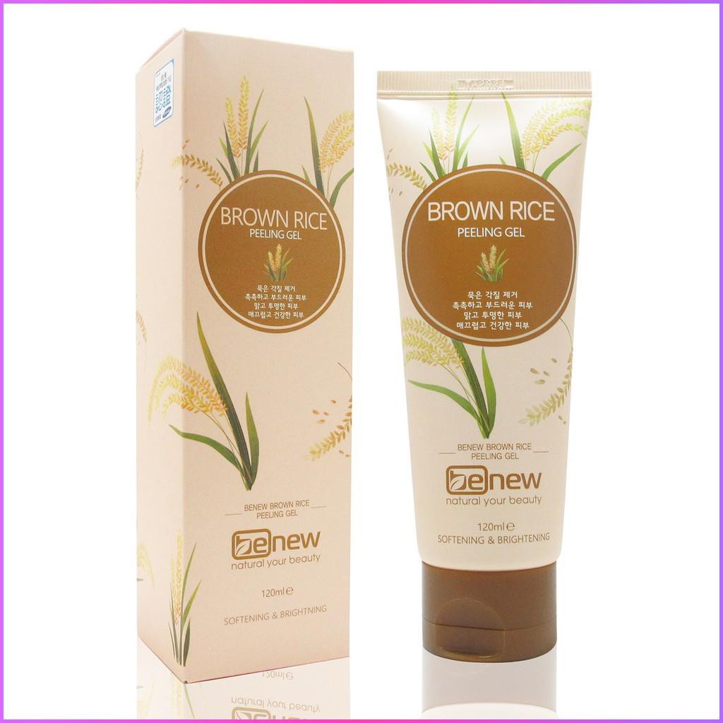 Exfoliating Cream - Premium Korean Benew Rice Essence Facial Exfoliator ...