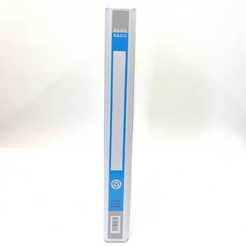 Alba Rado PVC 2D White Ring File F4 Insert Binder Fail Putih (16mm/25mm ...