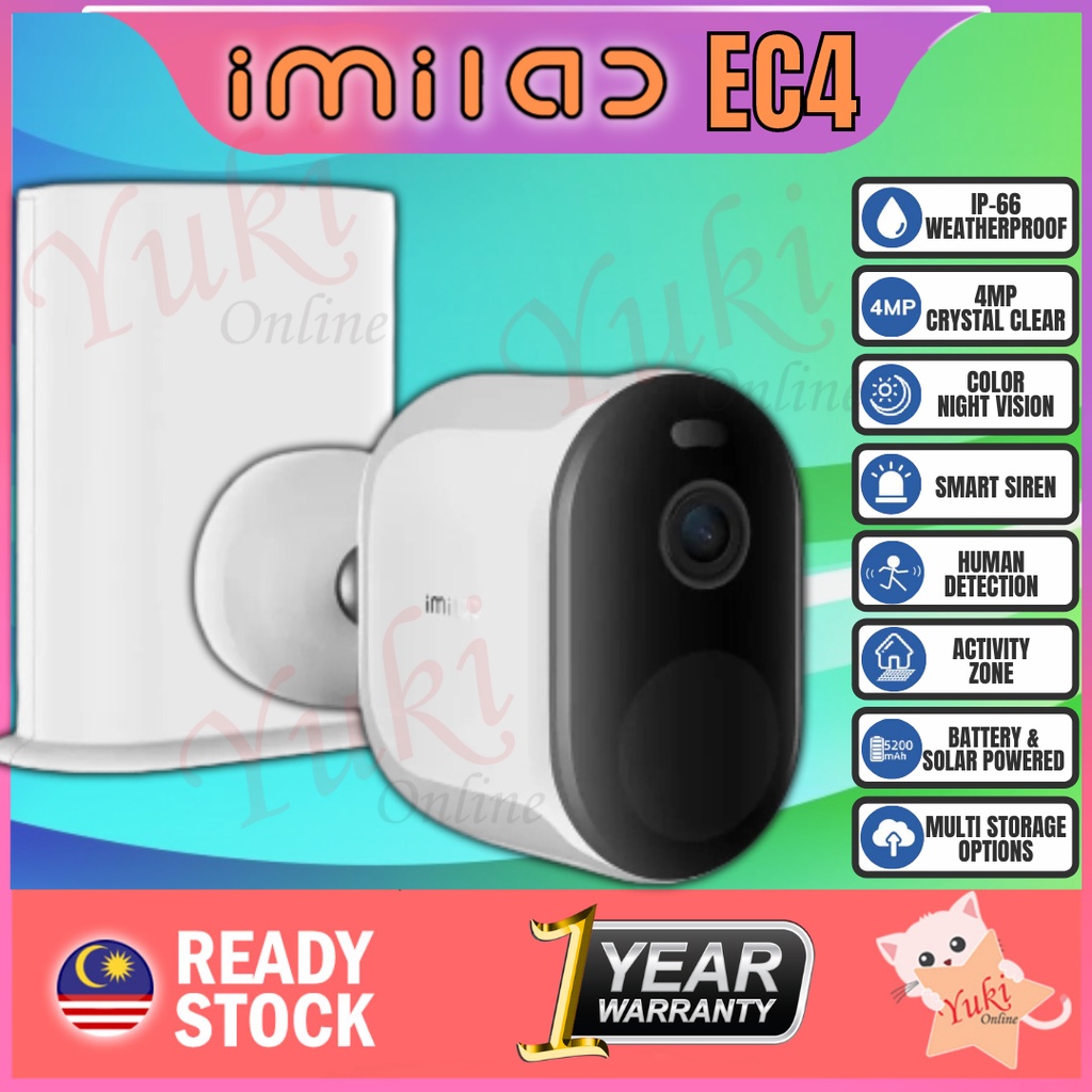 Imilab EC4 CCTV Wireless Outdoor CCTV Security Camera Full HD PTZ IP ...