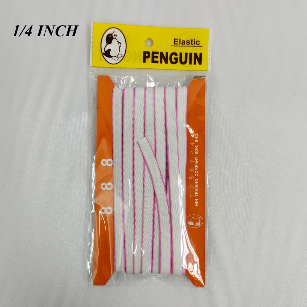 9 METER +-/ PACK | PENGUIN SUPER QUALITY KNICKER ELASTIC/ SERBAGUNA ...