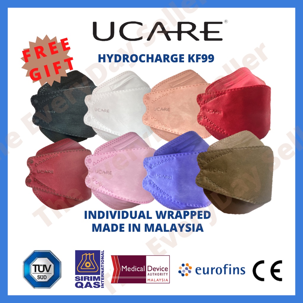 UCARE KF99 Medical Premium Respirator Face Mask (1-50pcs/No box), UCARE ...