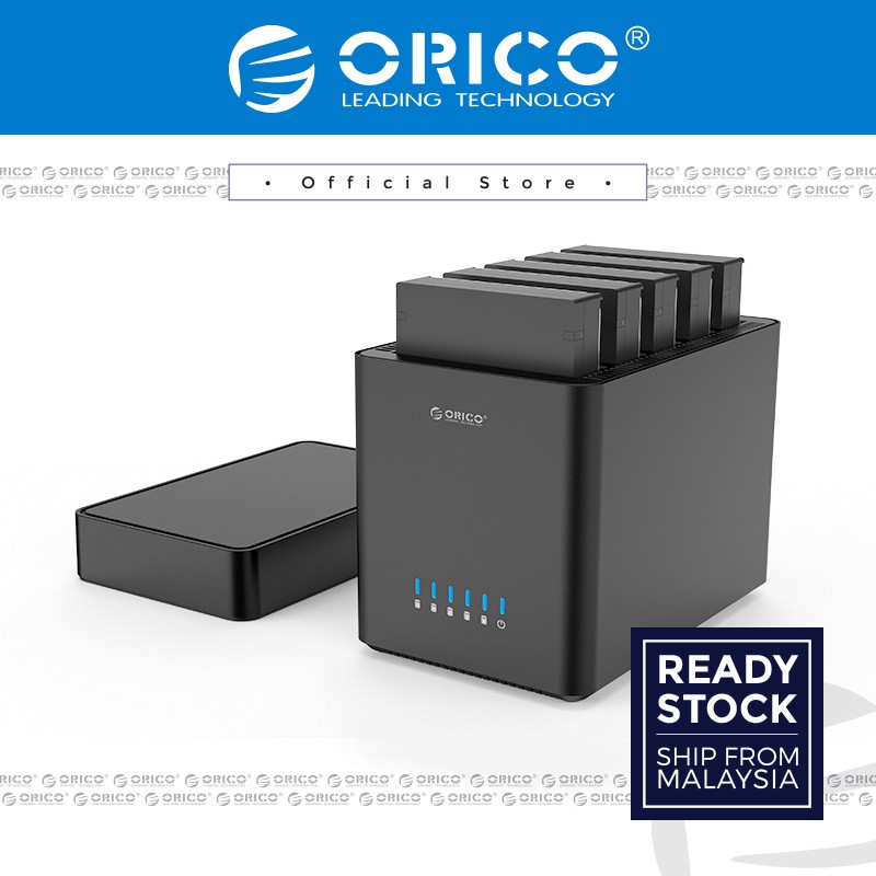 ORICO DS500U3 5 Bay USB3.0 HDD Storage Enclosure (Max 50TB) | Shopee Malaysia