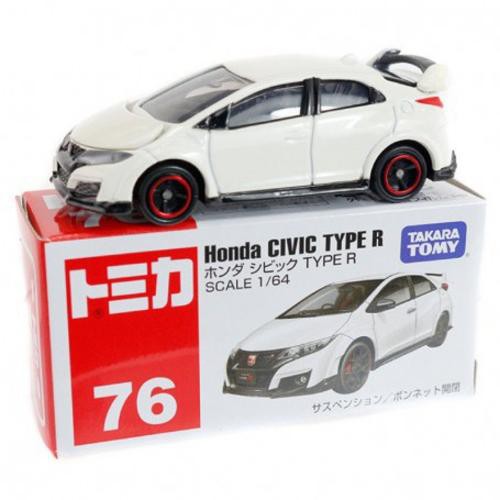 Tomica No.76 Honda Civic Type R FK2R White Diecast Car | Shopee Malaysia