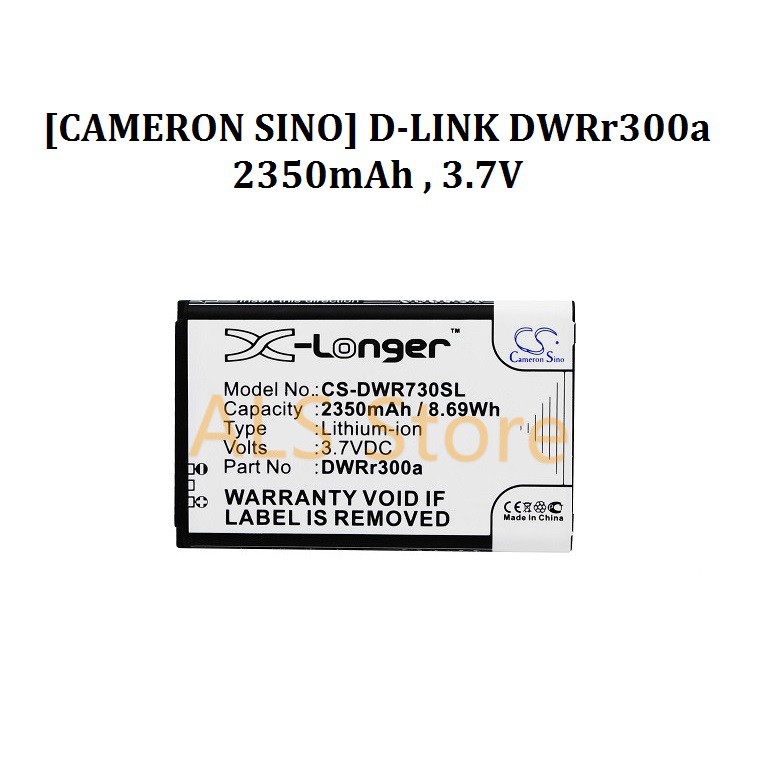 Battery D-LINK DWR-730 B1/B2 DWR-720 B1 DWR-830 A1 DWR-932C A1 DWR-932 ...