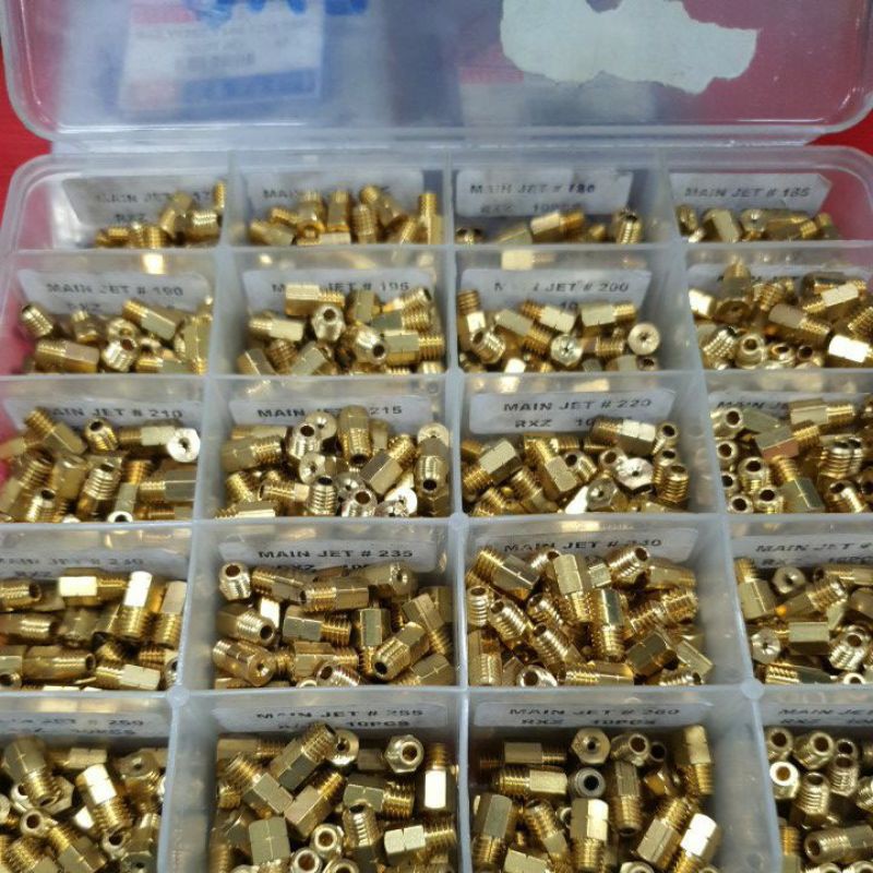 MAIN JET YAMAHA RXZ/Y125Z/TZM/TXR (SIZE 70 HINGGA SIZE 400) SAFETY ...