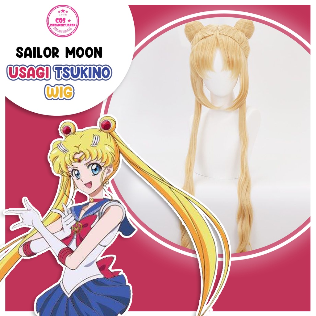 [ READYSTOCK ] Sailor Moon Usagi Tsukino Wig | Shopee Malaysia