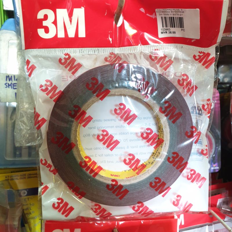 3M DOUBLE SIDED TAP / ACRYLIC FOAM TAPE | Shopee Malaysia