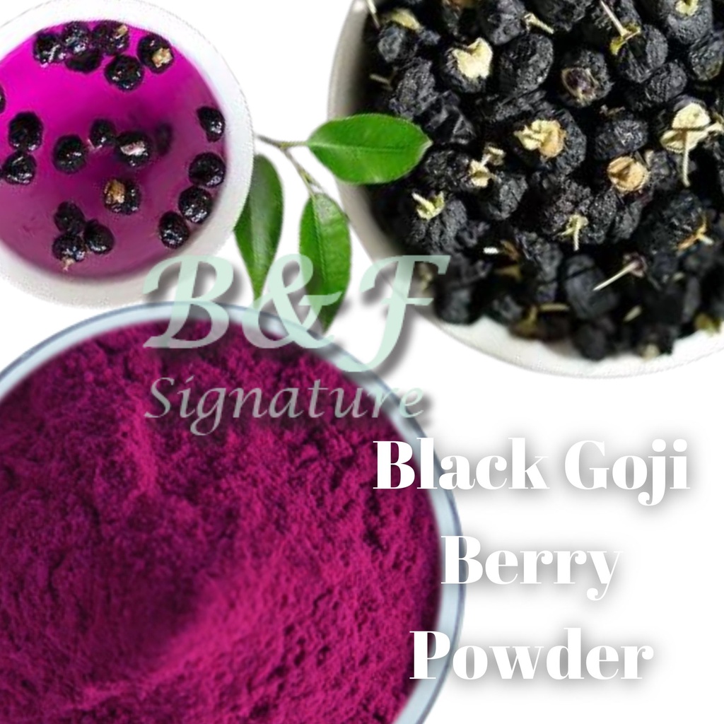Black Goji Powder 500g HARGA BORONG Black Goji Berry Powder 黑枸杞粉 Black ...