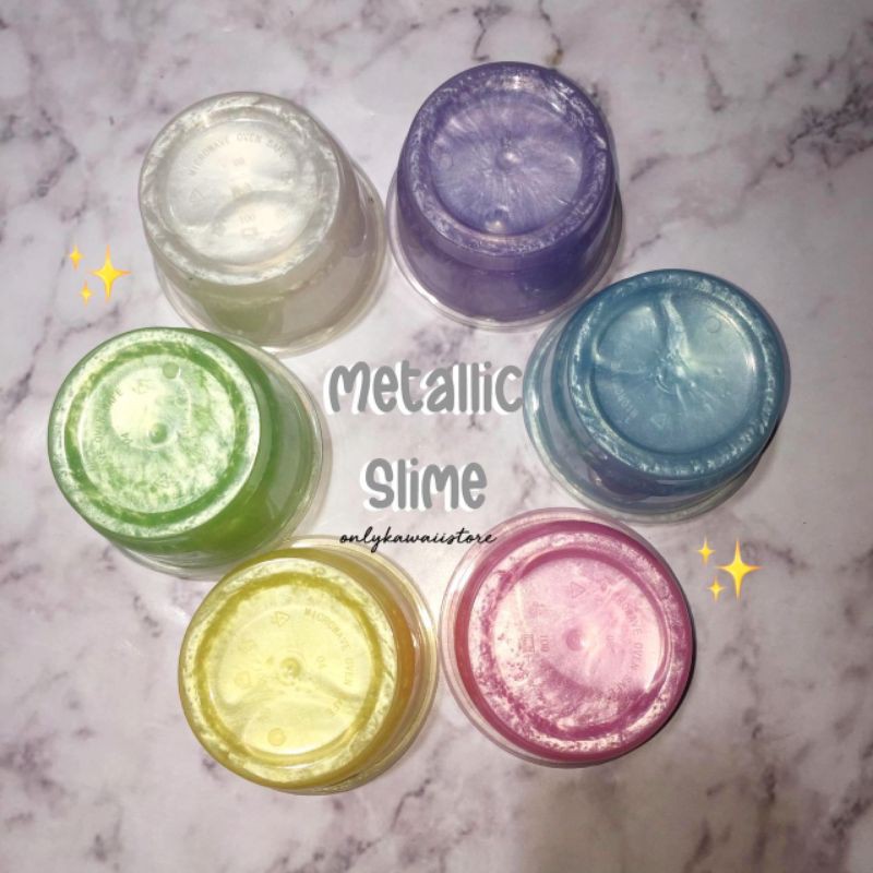 Metallic Slime 100gr | Shopee Malaysia