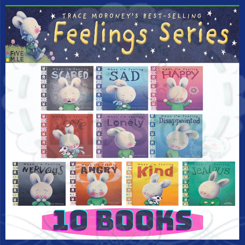 When I'm Feeling Series by Trace Moroney A series of 10 books | Shopee ...