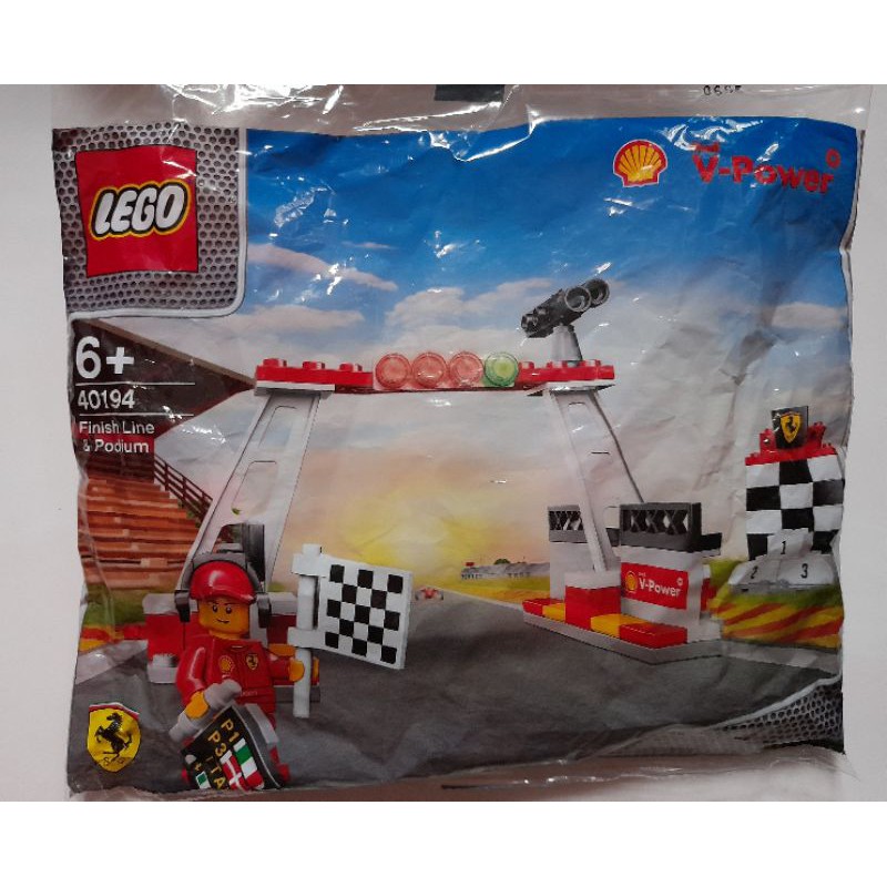 LEGO SHELL FERRARI FINISH LINE & PODIUM 40194 | Shopee Malaysia