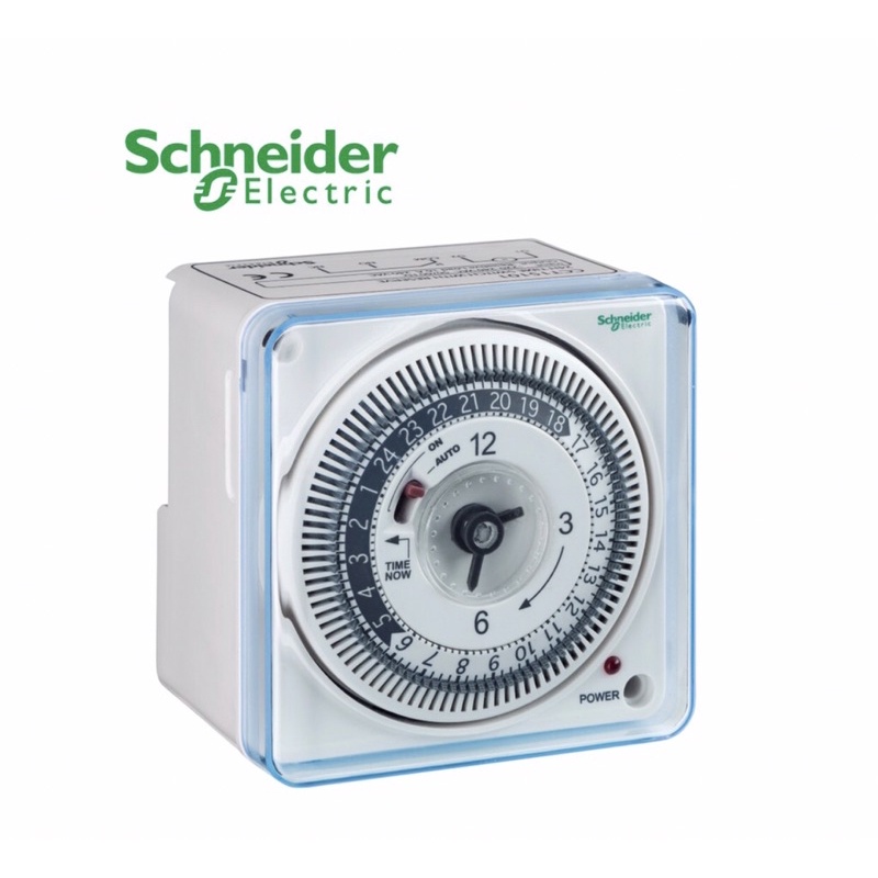 SCHNEIDER ELECTRIC | CCT15101 Surface/DIN Mounted 24H Time Switch With ...