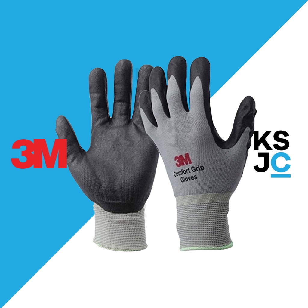3M Comfort Grip Glove(L Size)(1 Pair) | Shopee Malaysia