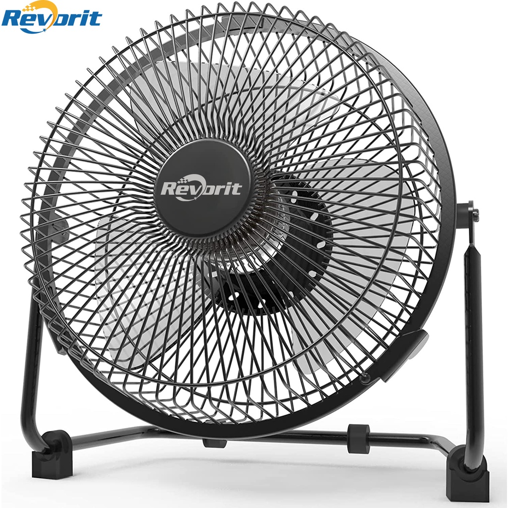 USB Powered Desk Fan with USB plug, 9 Inch Quiet Portable Fan with ...