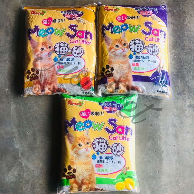 Meow San cat litter 10L | Shopee Malaysia