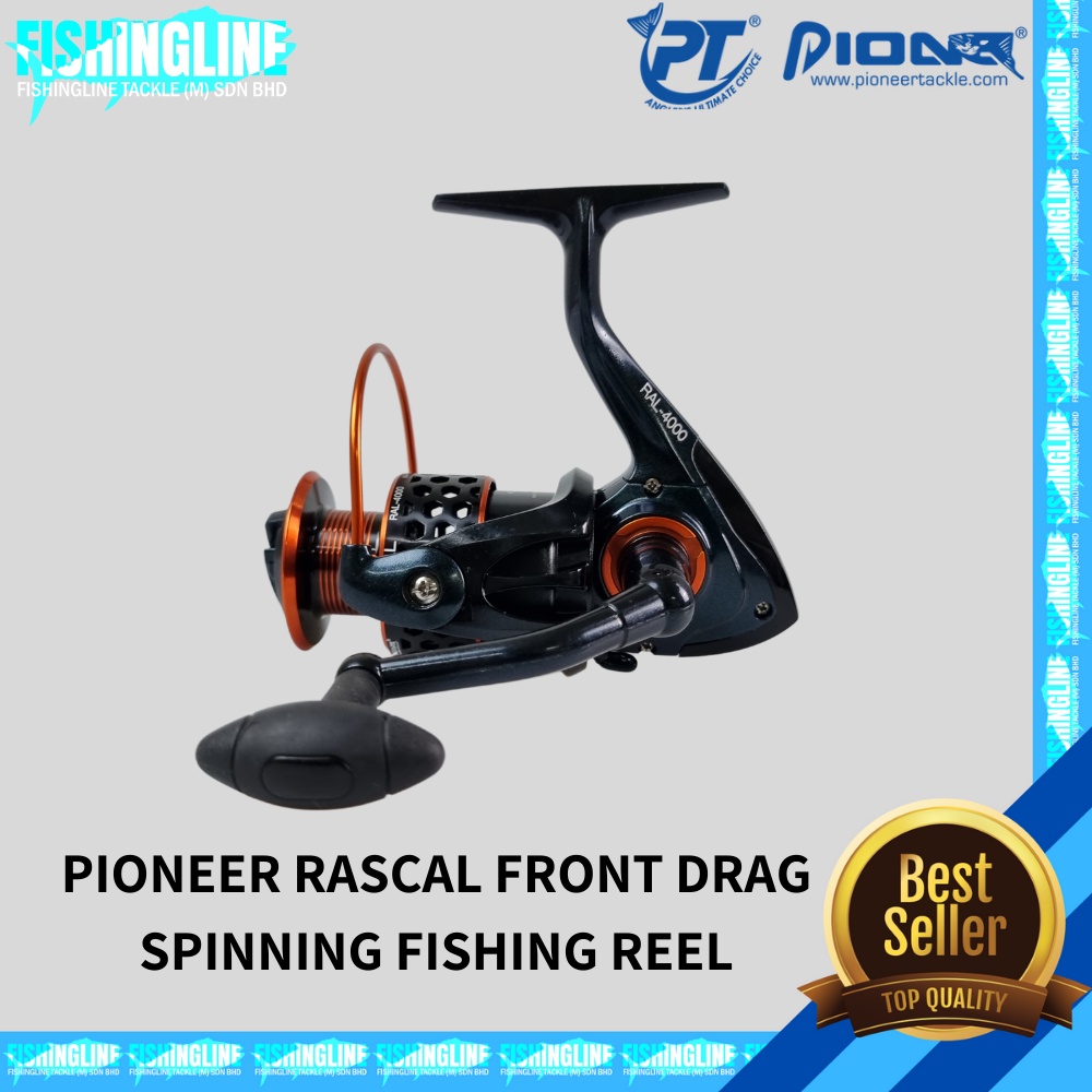 PIONEER Rascal Front Drag Spinning Fishing Reel | Shopee Malaysia