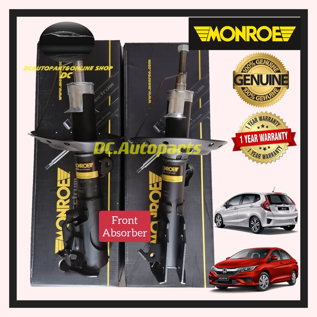 MONROE OESPECTRUM SHOCK ABSORBER HONDA CITY T9A GM6 / JAZZ T5A GK 2014 ...