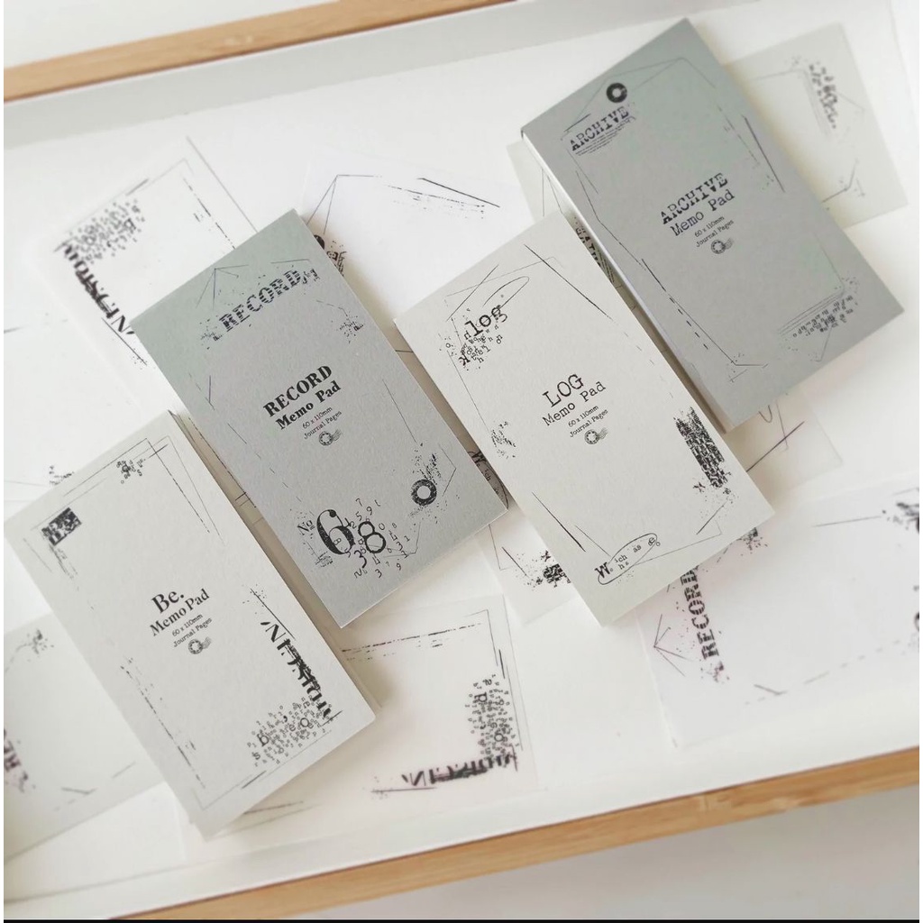 Vintage note Life Journal Pages Set | Meohime meohime meohime | Shopee ...