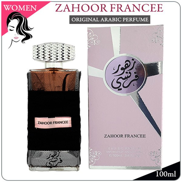 ZAHOOR FRANCEE - ORIGINAL ARABIC PERFUME EDP BY ARD AL ZAAFARAN DUBAI ...
