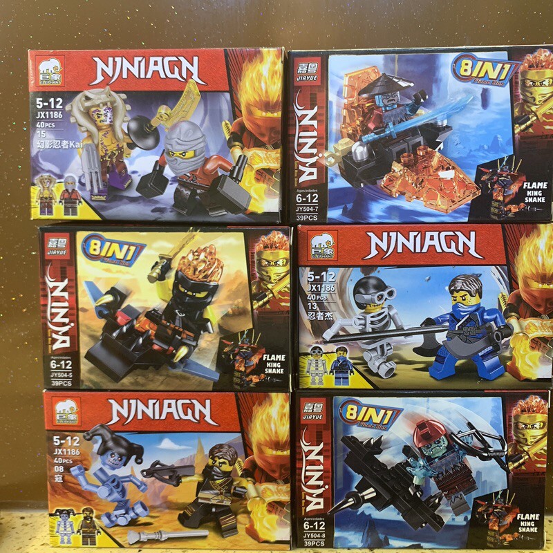 Ninjago Character Puzzle Assembly Toy - random model | Shopee Malaysia