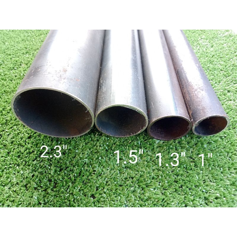 Besi bulat,black pipe 1" (26.6mm). 1.5" (42mm) 1.3"(33mm) | Shopee Malaysia