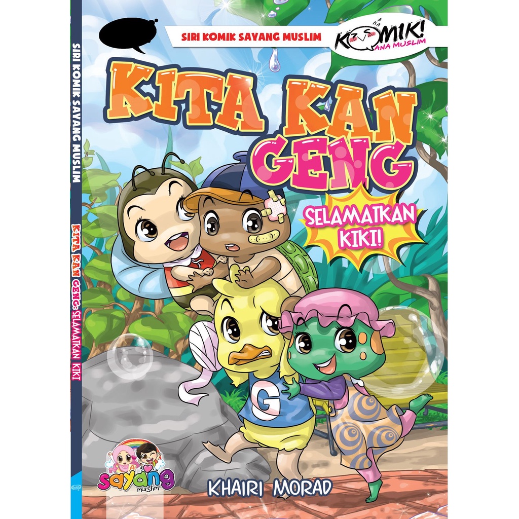 ANA MUSLIM - KOMIK KITA KAN GENG - SELAMATKAN KIKI | Shopee Malaysia