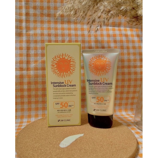 SUNBLOCK 3w CLINIC 70ml (ORIGINAL 💯 HQ) | Shopee Malaysia