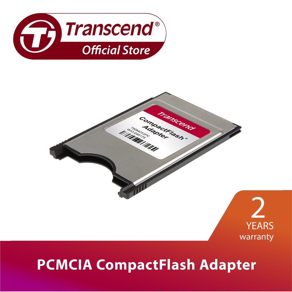 Transcend PCMCIA CompactFlash Adapter 68 Pin | Shopee Malaysia