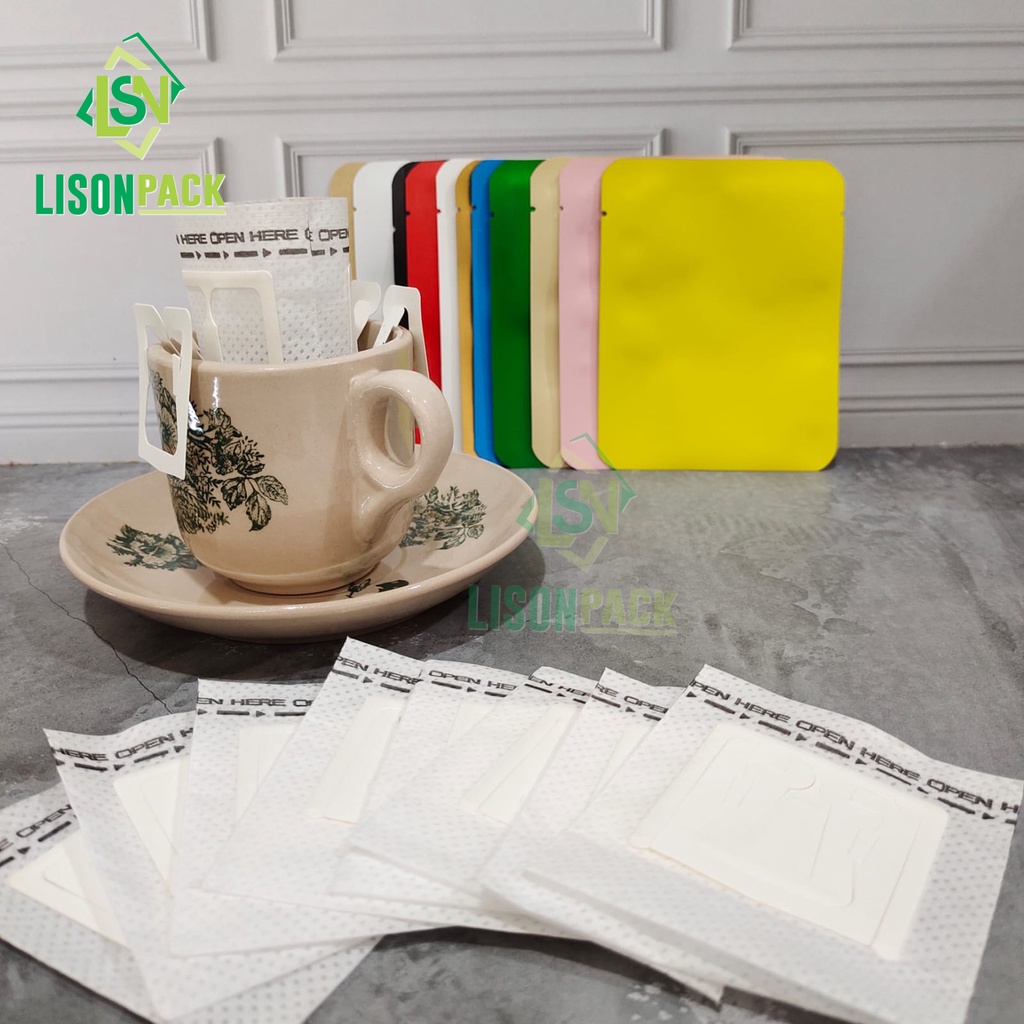 Sachet Packaging Package And Drip Bag Coffee Filter | Contents 50pcs ...
