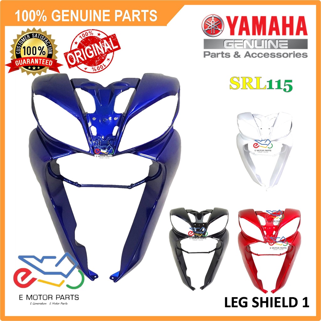 SRL115 SRL 115 LAGENDA 115 CARBURETOR MODEL LEG SHIELD 1 FRONT COVER ...