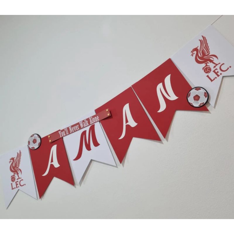 Customised birthday banner - YWNA (Liverpool) | Shopee Malaysia