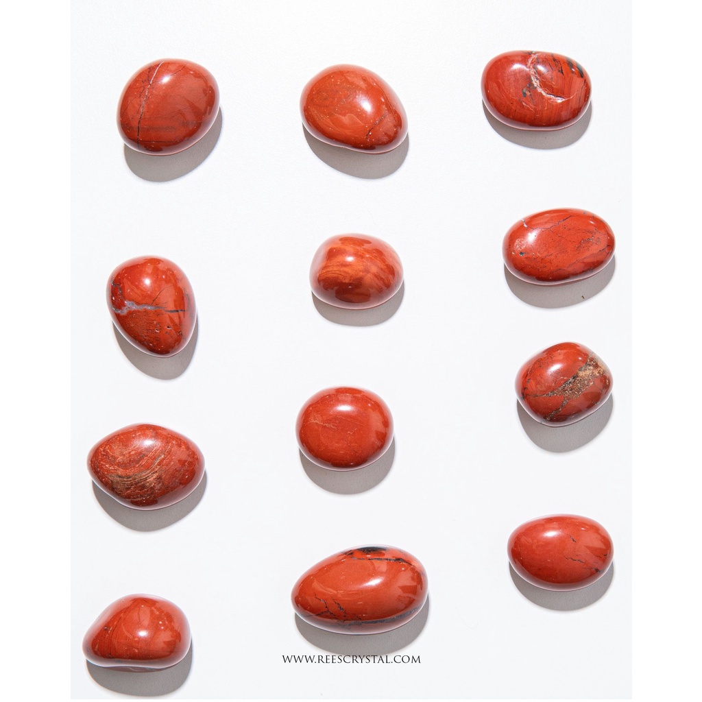 Red Jasper Tumble Stone ( Stamina • Self Confident • Grounding ...