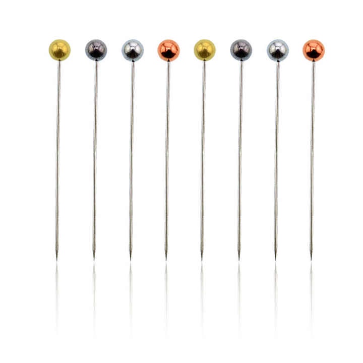 Jarum Peniti Tudung dalam Bekas Tiub 16 pcs Metallic Pins Stainless ...