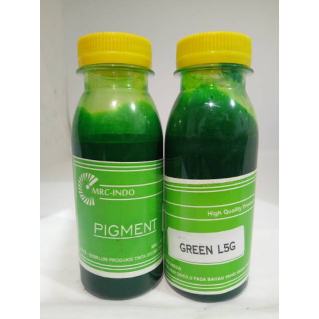 HIJAU Pigment GREEN SCREEN PRINTING INK L5G | Shopee Malaysia
